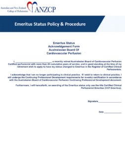 College Documents – ANZCP